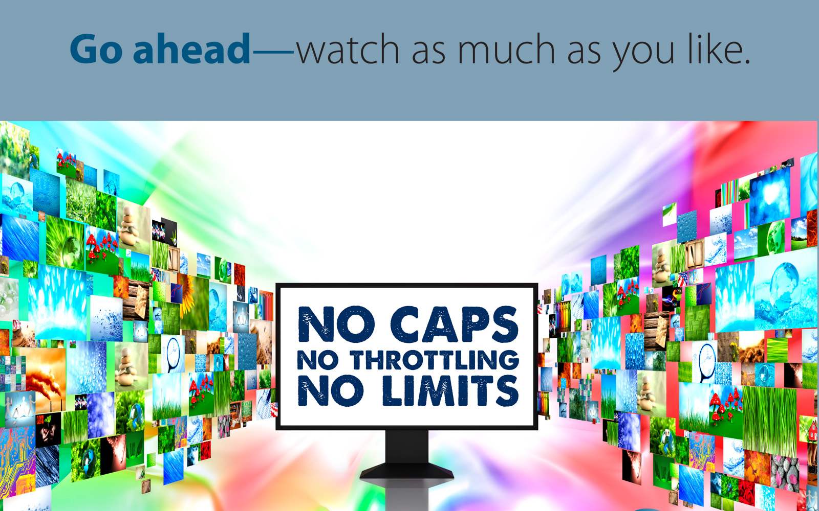 Unlimited Streaming Freedom - Fiber Optic Internet