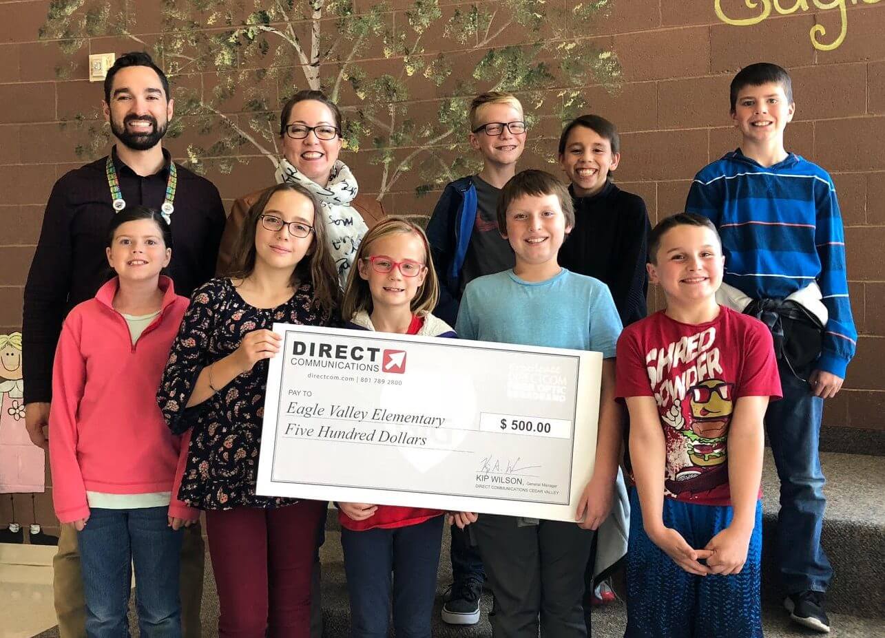 Eagle Mountain Schools Donations 2018 - Direct Communications Fiber ...
